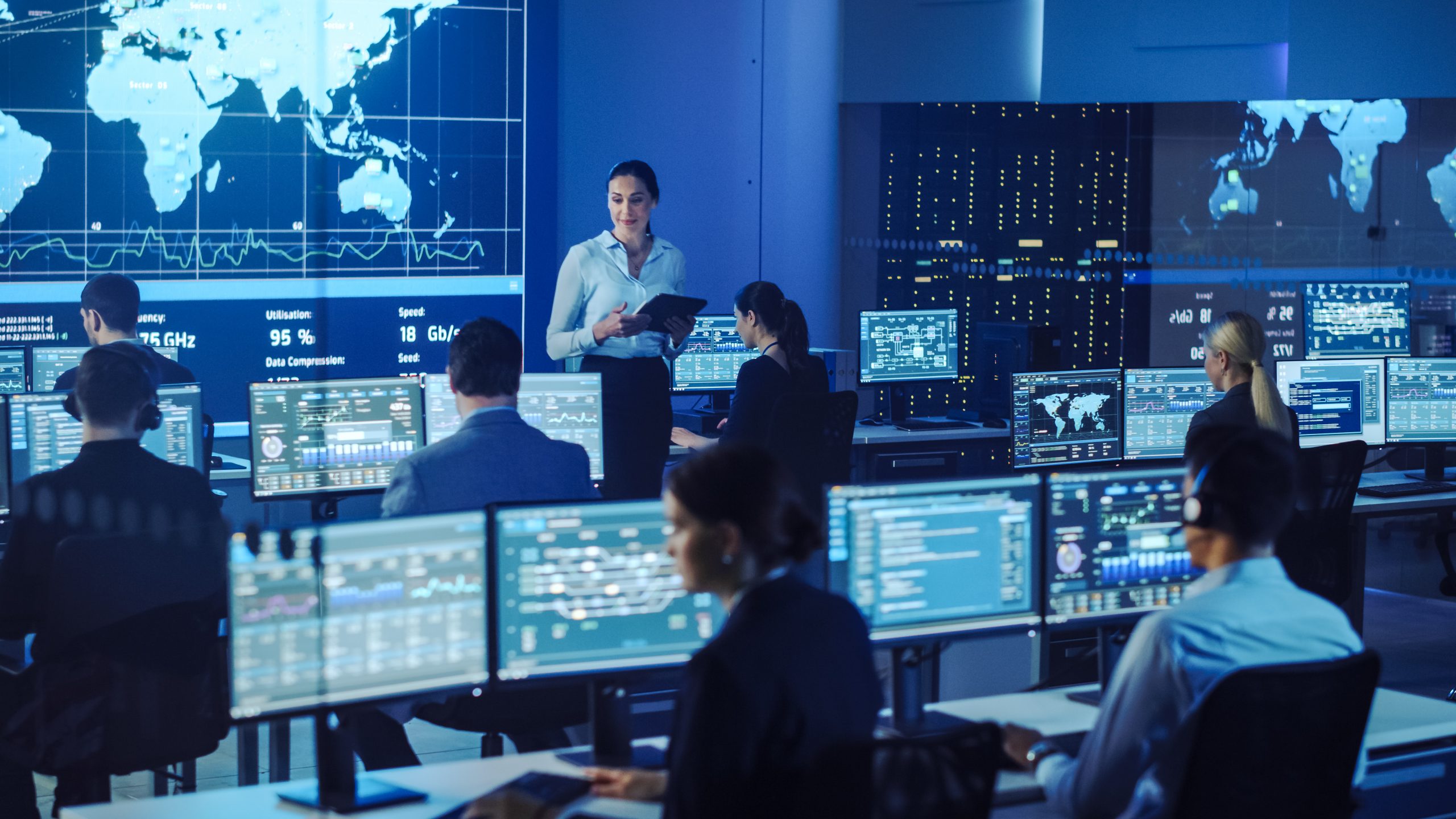 Computer Engineers At Work